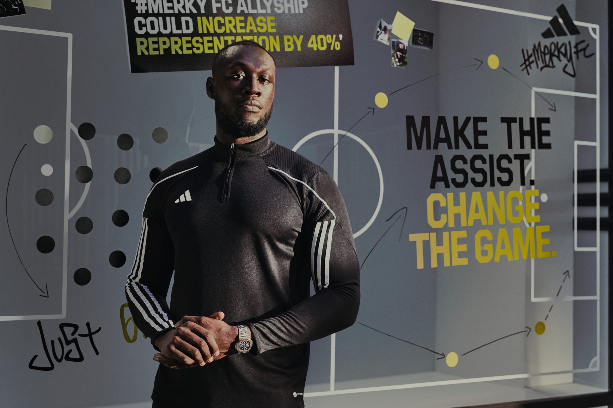 adidas & Stormzy announce expansion of #Merky FC with new report | IMG